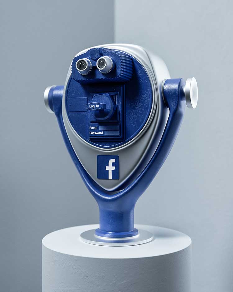 Social Media Reality: Visual Metaphors by Ben Fearnley | CreativesFeed