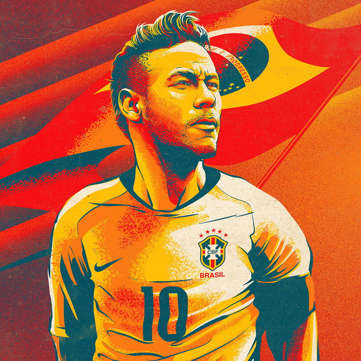 World Cup 2018 Illustrations by Cristiano Siqueira | CreativesFeed