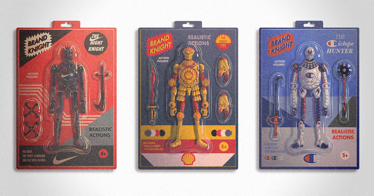 Action Figure Illustrations by Dexter Maurer | CreativesFeed