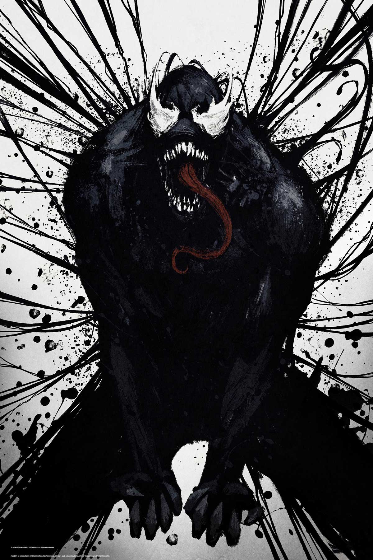 New Venom Poster Designs Are Violent & Vicious | CreativesFeed